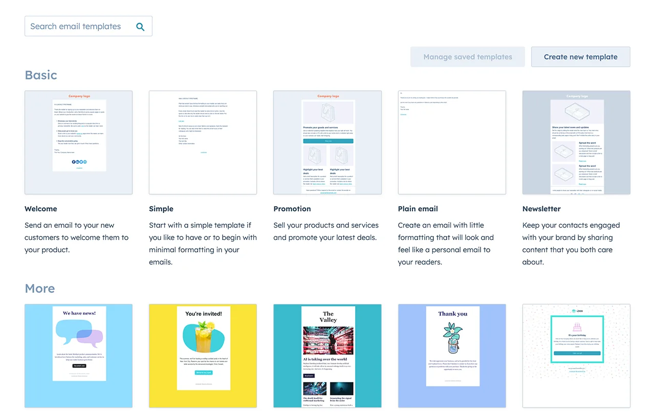 Design Emails With Free Drag And Drop Email Builder HubSpot